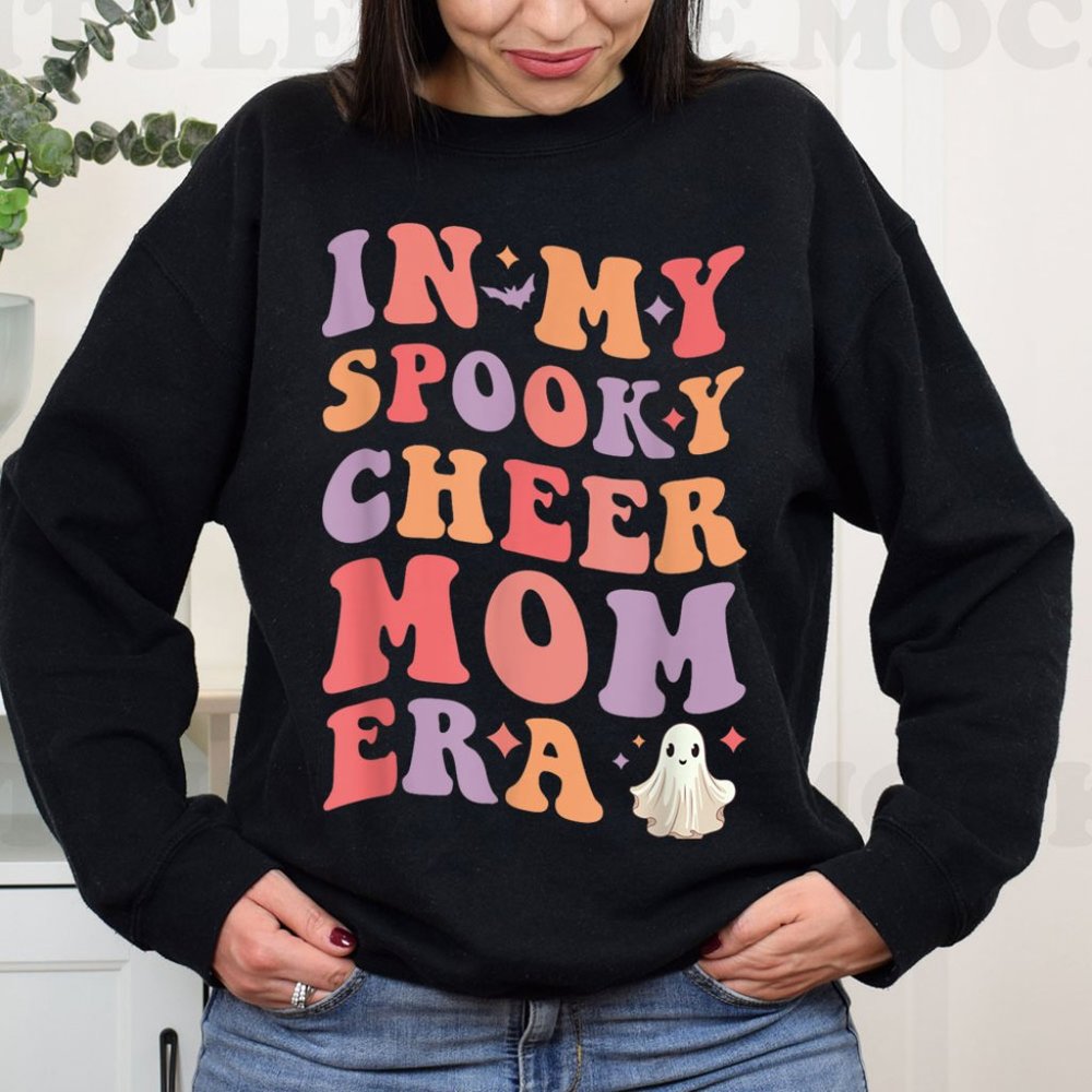 In My Spooky Cheer Mom Era Halloween Funny Cheerleade… - Gem